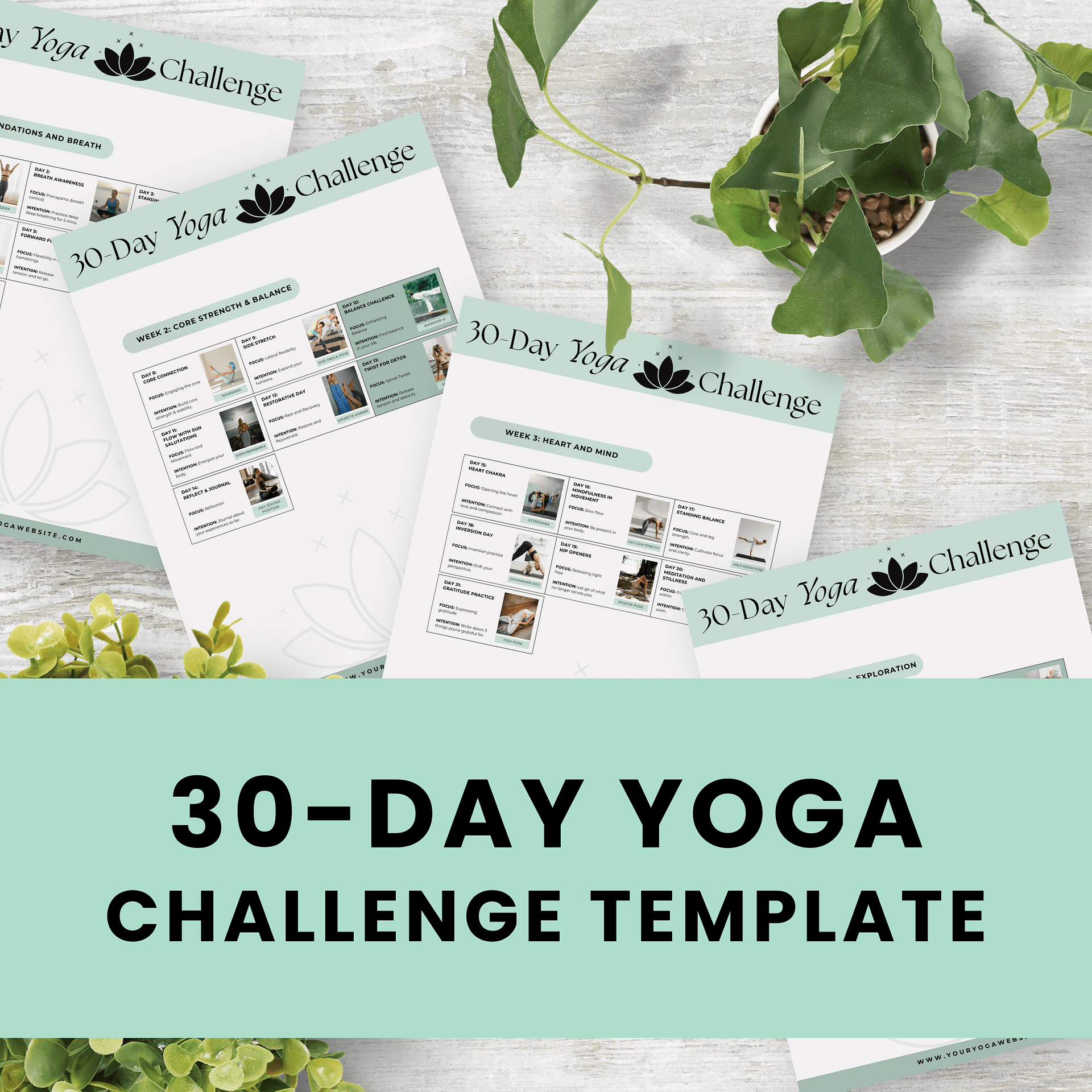 30-Day Yoga Challenge Template • Nash Cajee